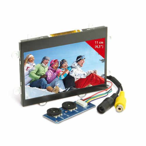 LCD Display 4.3" composite video